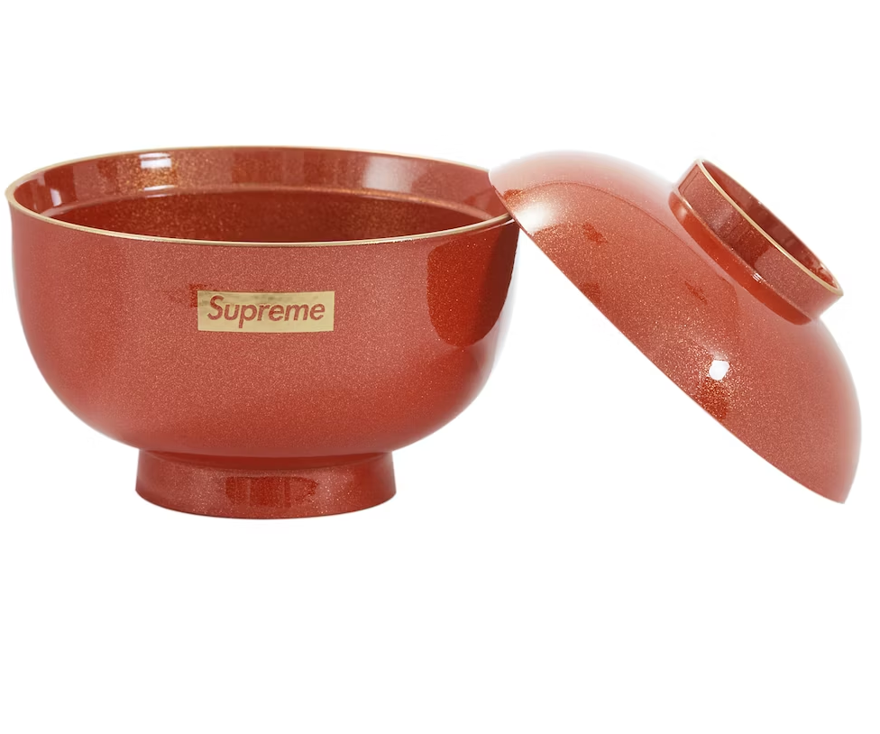 SUPREME ZONI GLITTER BOWL RED – 8pm Canada Store